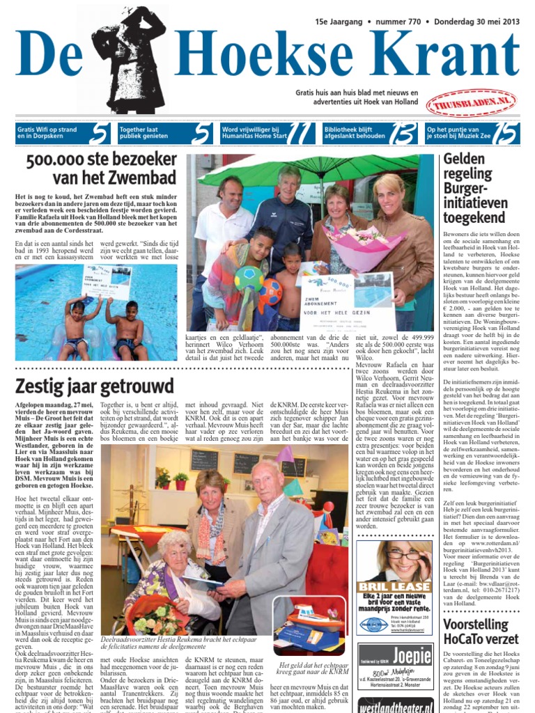 Hoekse Krant Week 22 | PDF