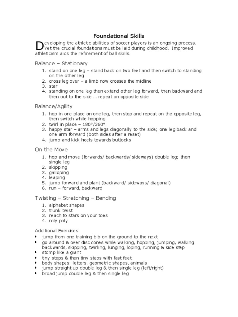 08 Workshop Foundation Skills | PDF