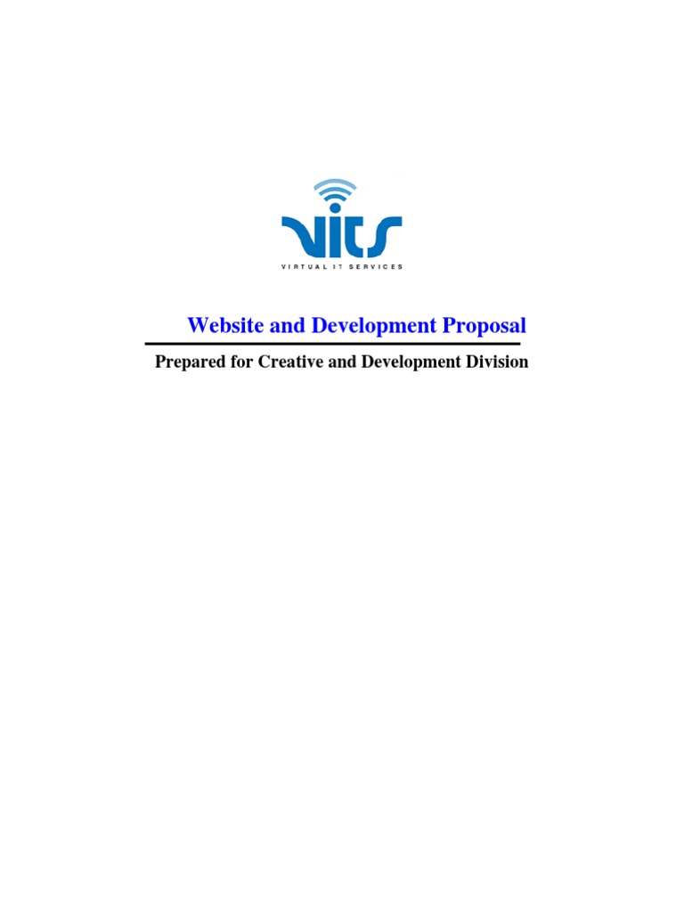 Website and Development Proposal PDF | PDF | Websites | Information ...