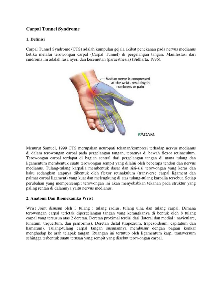 Carpal Tunnel Syndrome | PDF