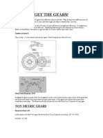 Gear Design Formulas and Equations | PDF | Gear | Mechanical Engineering