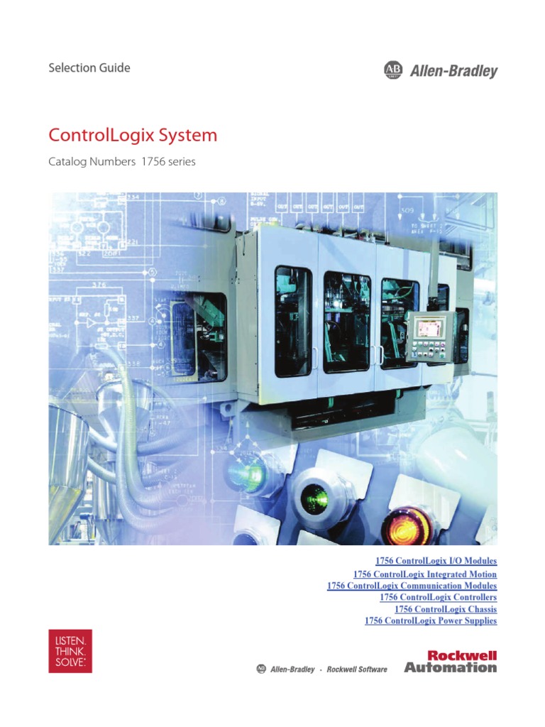 1756 ControlLogix System | PDF | Computer Network | Electrical Connector