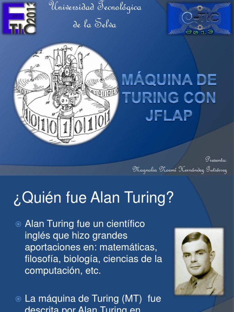 Máquina de Turing Con JFlap | PDF | Áreas de informática | Ciencias de la Computación