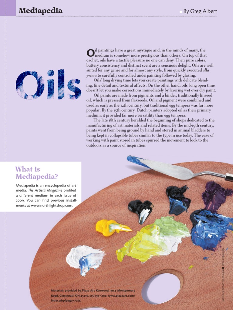 Oil Painting For Beginners. | PDF | Oil Painting | Visual Arts