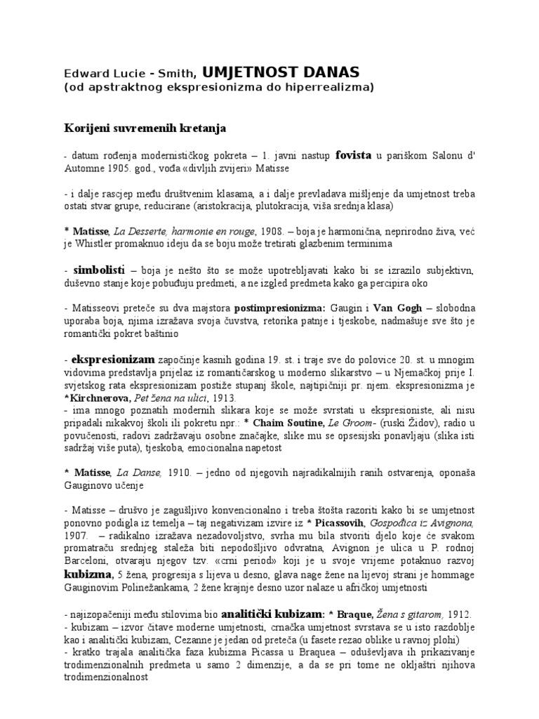 Umjetnost Danas | PDF