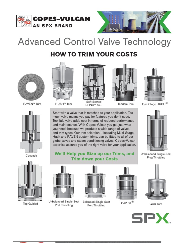 CV Trim Us Copes | PDF | Valve | Mechanical Engineering