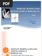 Definisi Mineral Menurut Beberapa Ahli | PDF | Sains & Matematika