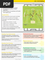 Principles of Play in Football Coaching | PDF | Invasion | Defender ...