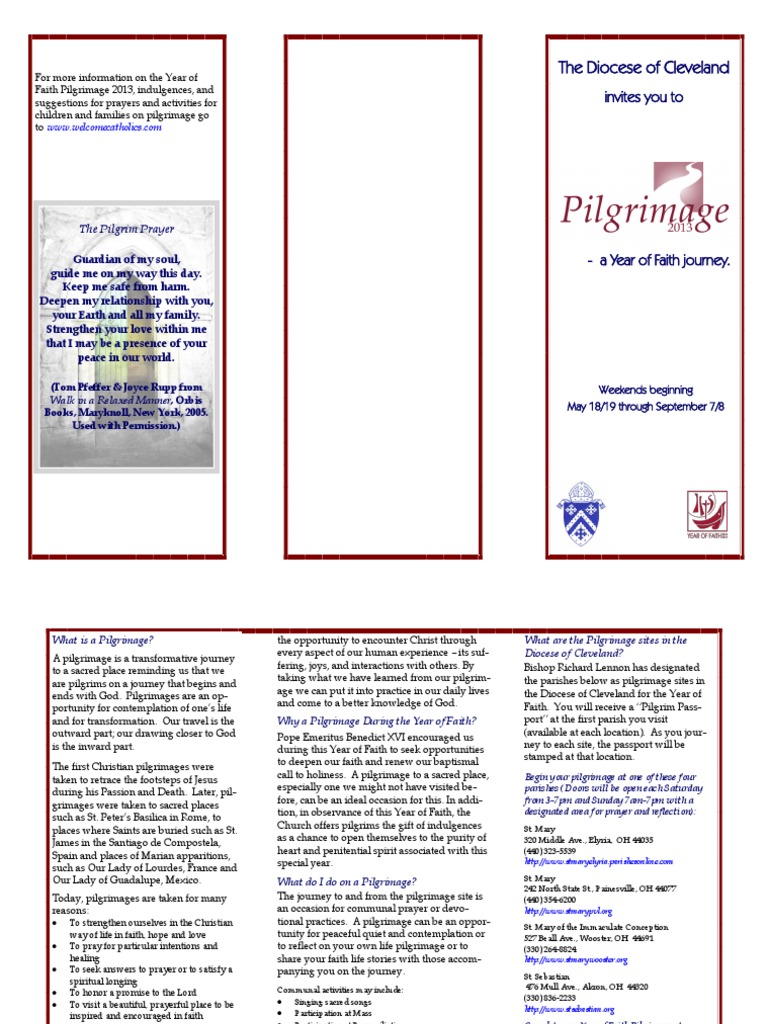 Brochure V 3 | PDF | Pilgrimage | Rosary