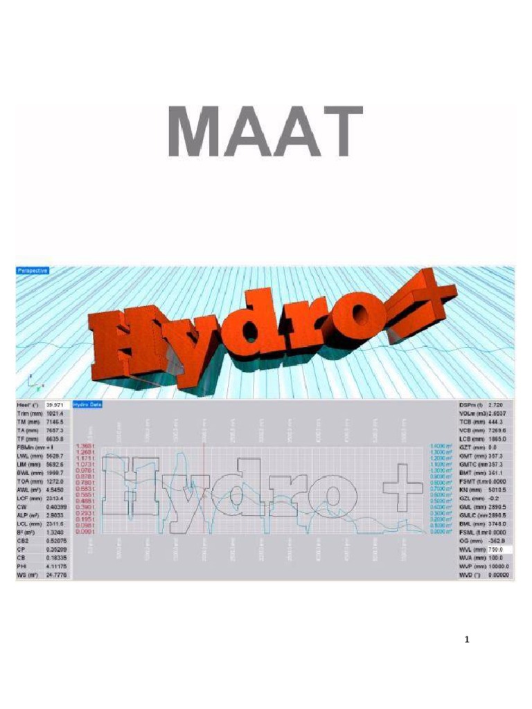 Maat Hydro Software Guid | Download Free PDF | 3 D Computer Graphics | Ships