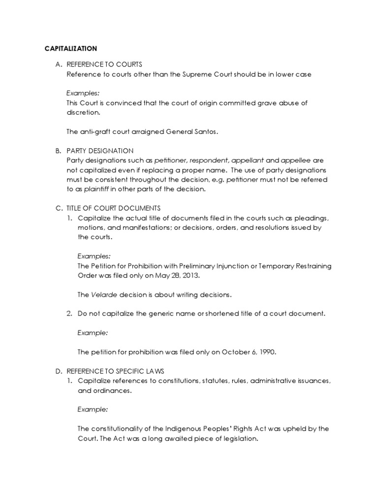 Manual of Legal Writing | PDF | Ellipsis | Citation