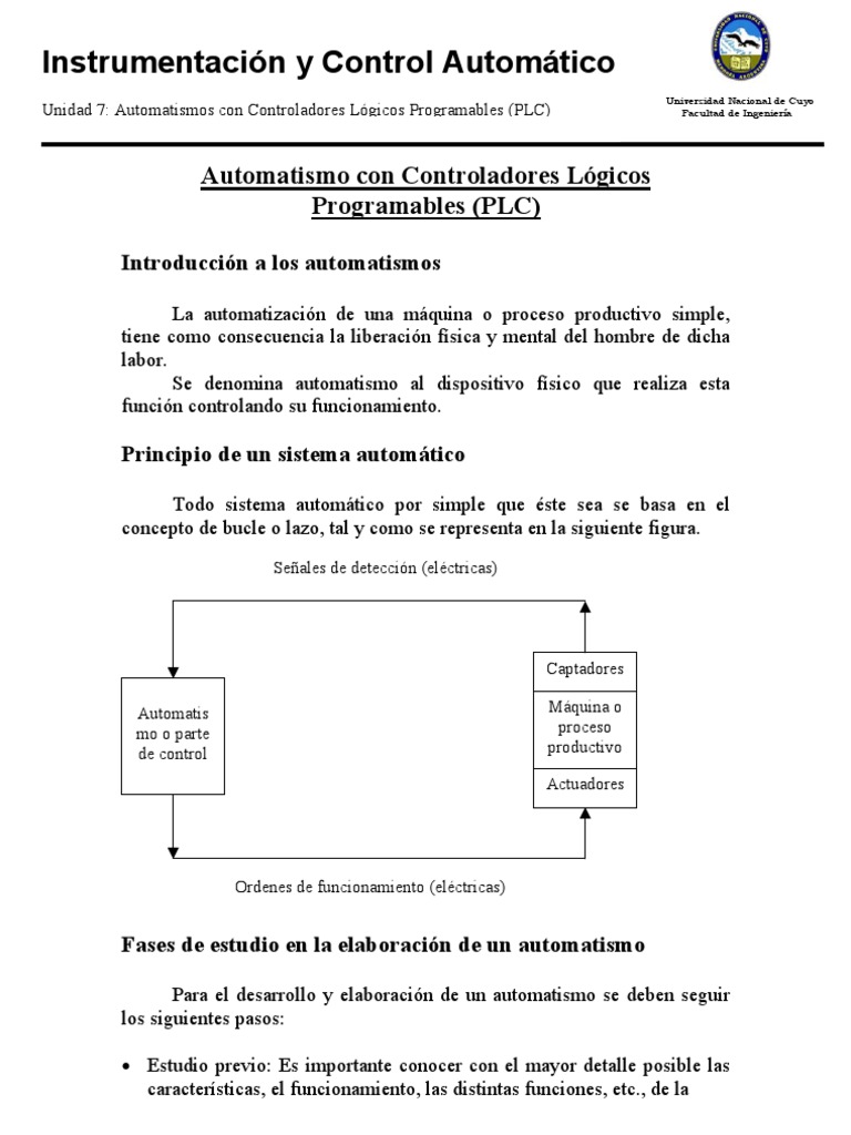 Instrumentacion y Control Automatico | PDF