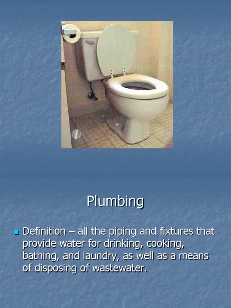Powerpoint Plumbing | PDF | Plumbing | Pipe (Fluid Conveyance)
