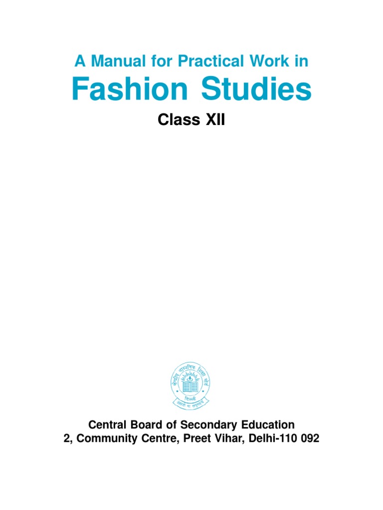 Fashion Studies | PDF | Seam (Sewing) | Clothing