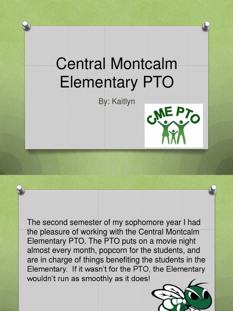 Central Montcalm Elementary PTO Insights | PDF | Career & Growth