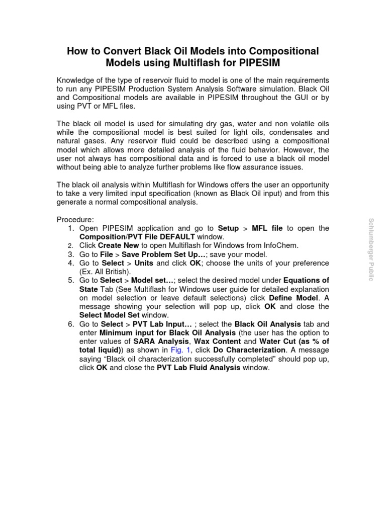 How To Convert Black Oil Models Into Compositional Models - 4381892 ...