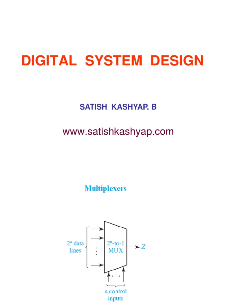 Lecture 1 - Multiplexer, ROM, PLA and PAL | PDF