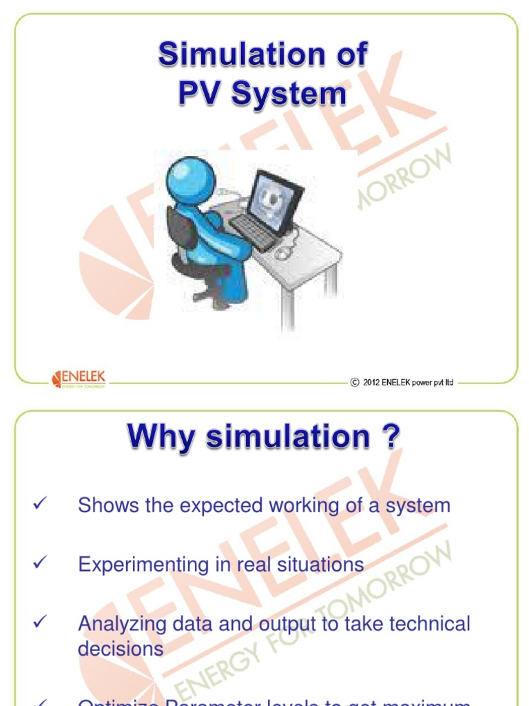 Solar PV Simulation | PDF | Photovoltaic System | Simulation