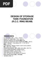 Design Calculation For RC Ring Beam | PDF | Physics | Building Engineering