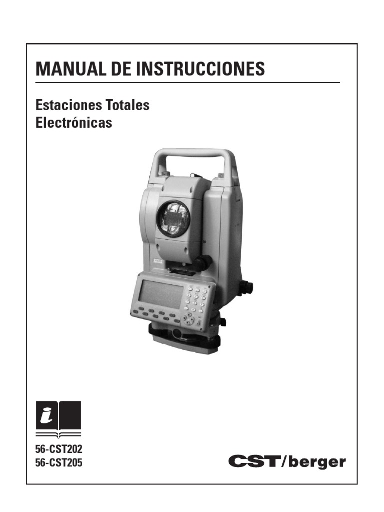 Manual Et CST Berger CST205 Esp PDF | PDF | Medición | Tornillo
