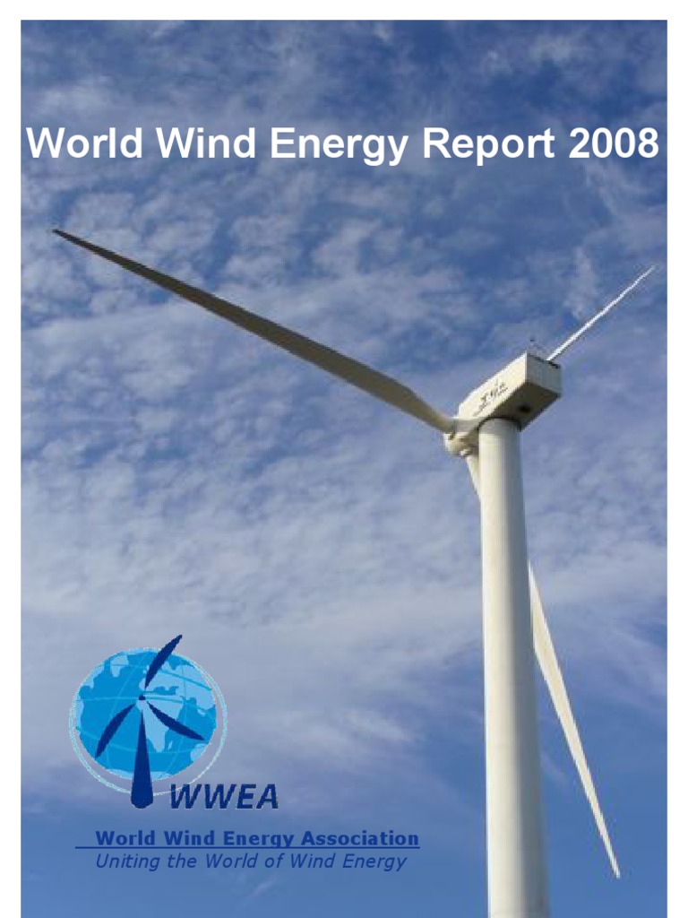 World Wind Energy Report 2008 | PDF | Wind Power | Offshore Wind Power