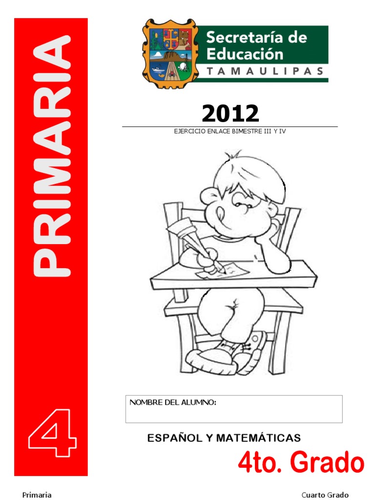 Cuarto Grado Primaria Bim III y IV