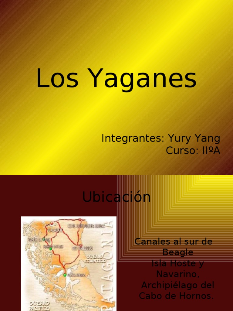 Power Point Los Yaganes | PDF