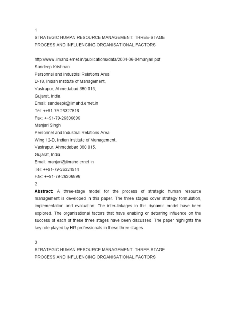 Aligning HR | PDF | Human Resource Management | Strategic Management