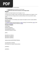 Sample Letter-Modified Block Style-Mixed Punctuation | PDF