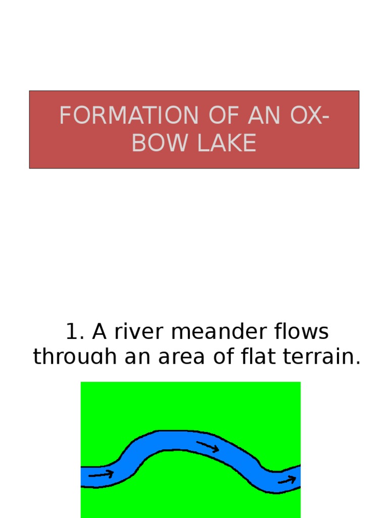 Oxbow Lake Formation Explained | PDF