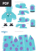 Toothless Papercraft Template PDF | PDF