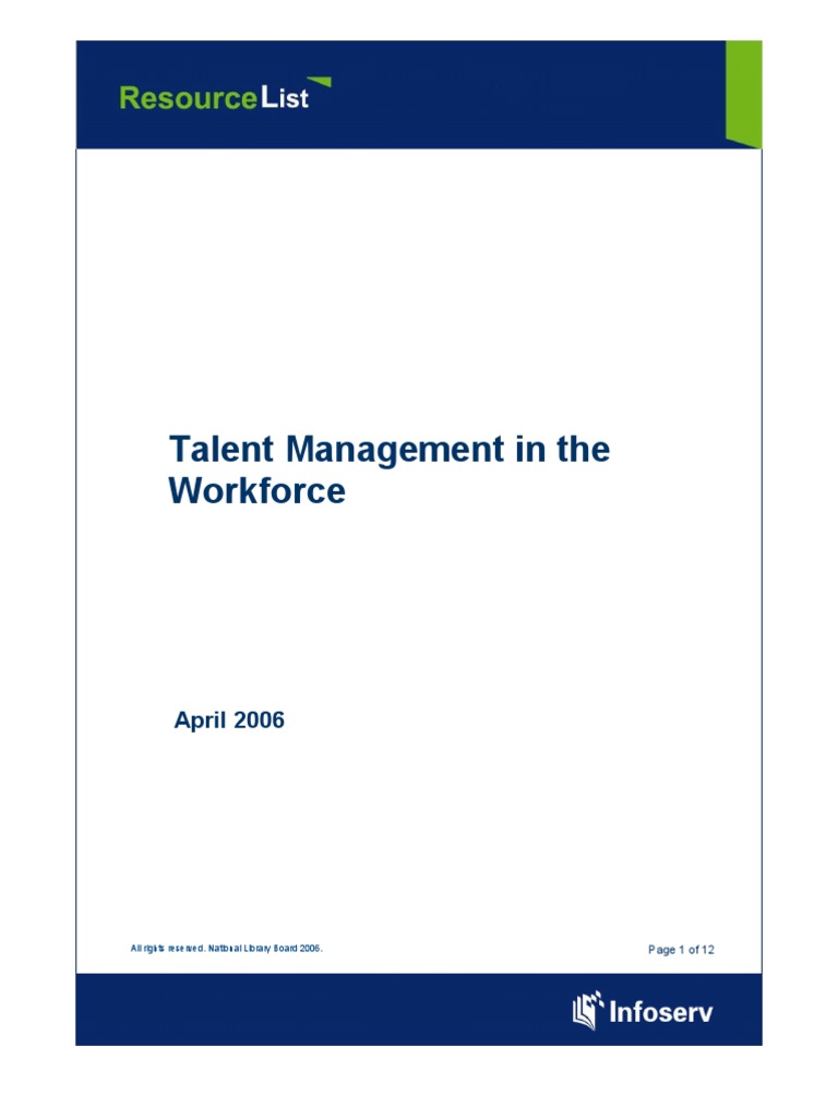 Talent Management Handbook | PDF | Employee Retention | Talent Management