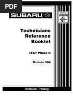 Subaru 4EAT Transmission Solenoid Guide | PDF | Transmission (Mechanics ...