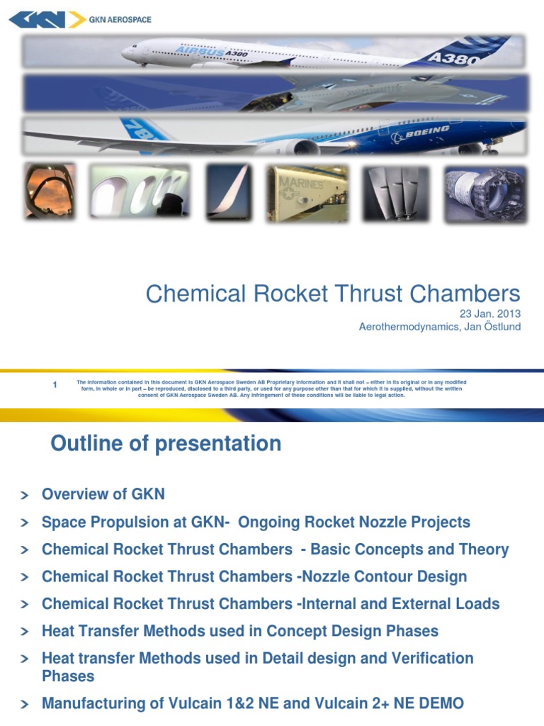 Chemical Rocket Thrust Chambers KTH | PDF | Rocket Propellant | Nozzle