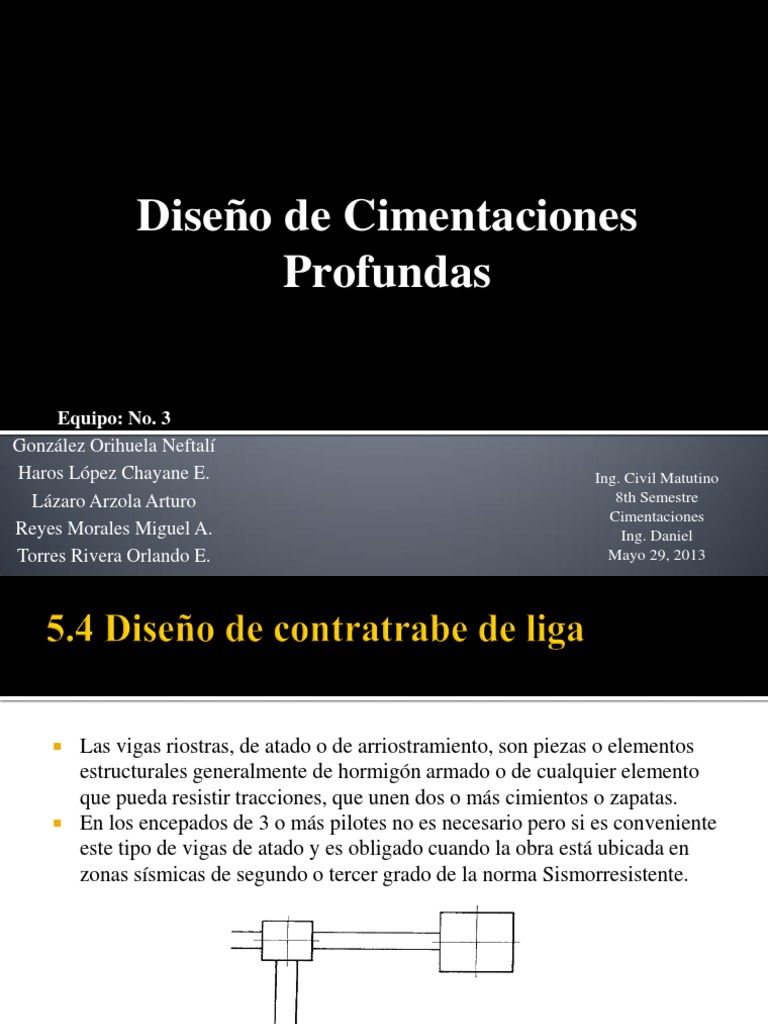 Diseño de Contratrabe de Liga | PDF