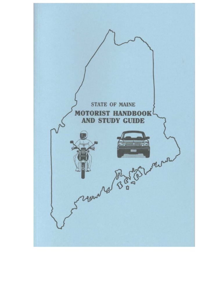 Maine Drivers Handbook - Maine Drivers Manual | PDF | Driver's License ...
