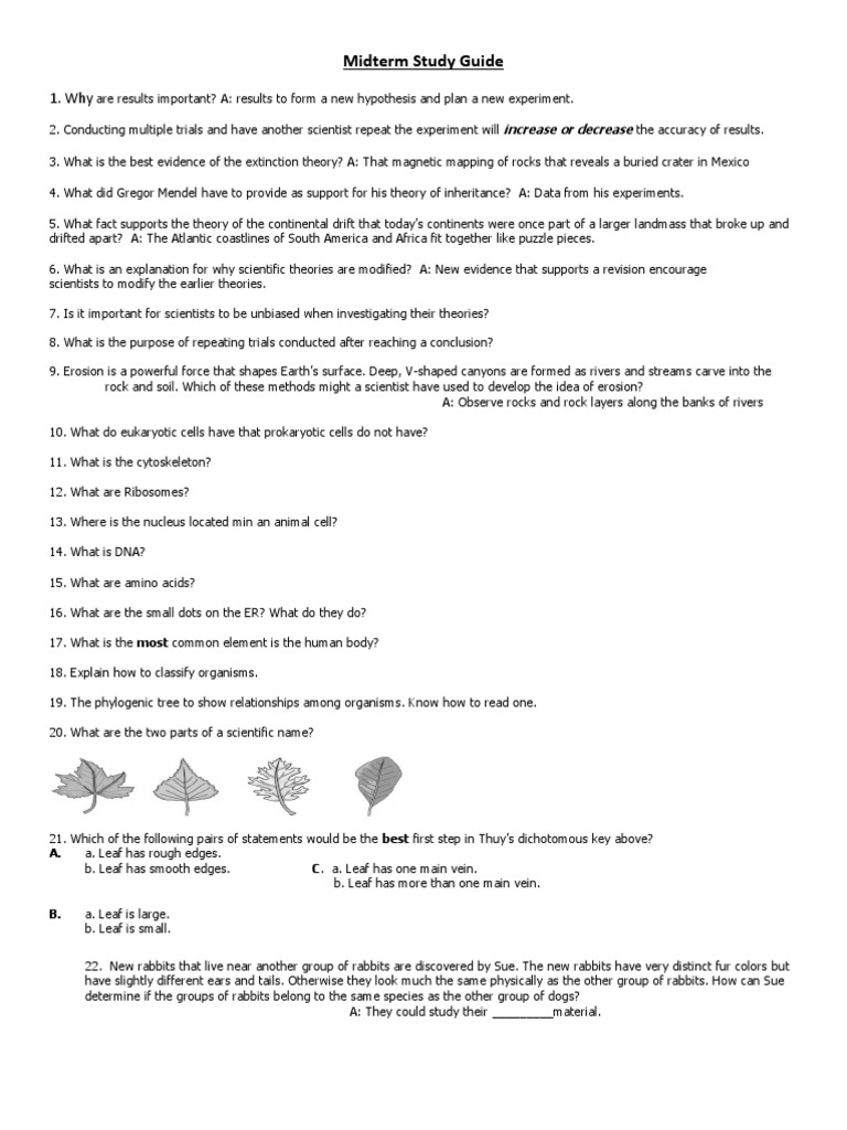 Science Midterm Study Guide | PDF | Pluto | Earth
