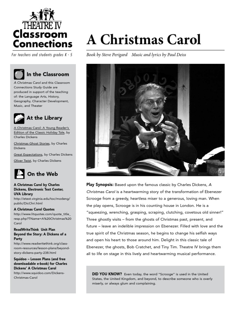 Christmas Carol Study Guide | PDF | A Christmas Carol | Ebenezer Scrooge