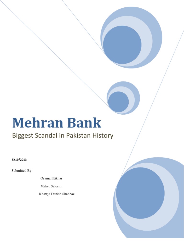 The Story of Mehran Bank | PDF | Pakistan Peoples Party | Muhammad Zia Ul Haq
