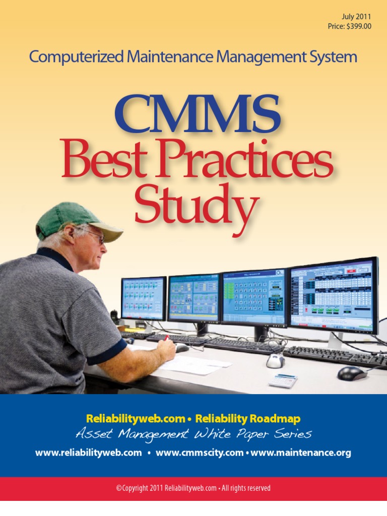 CMMS Best Practices Study - Reliabilityweb | PDF | Business Process | Reliability Engineering