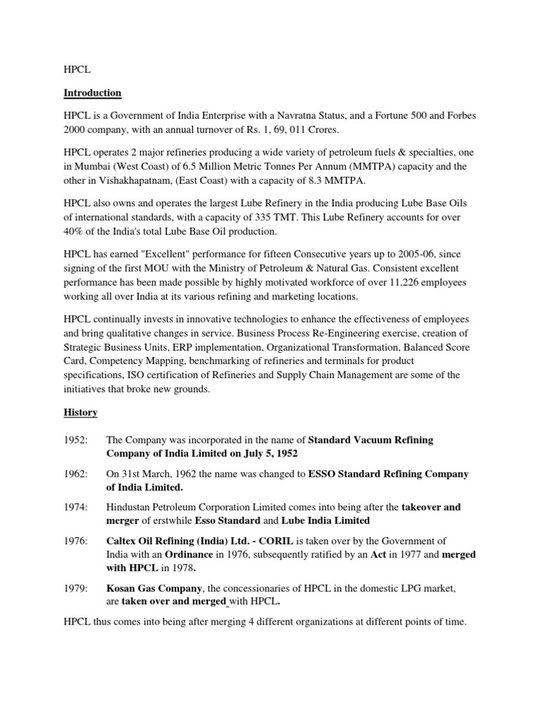 HPCL Performance Management System | PDF | Leadership | Business