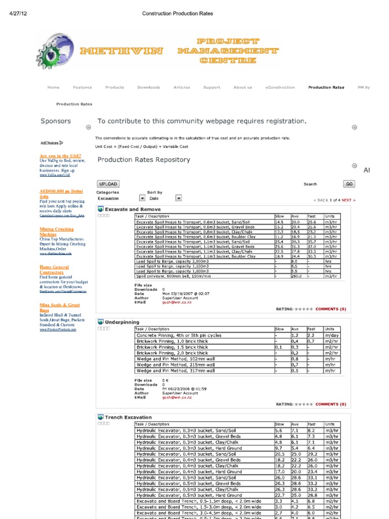 Print - Construction Production Rates.pdf