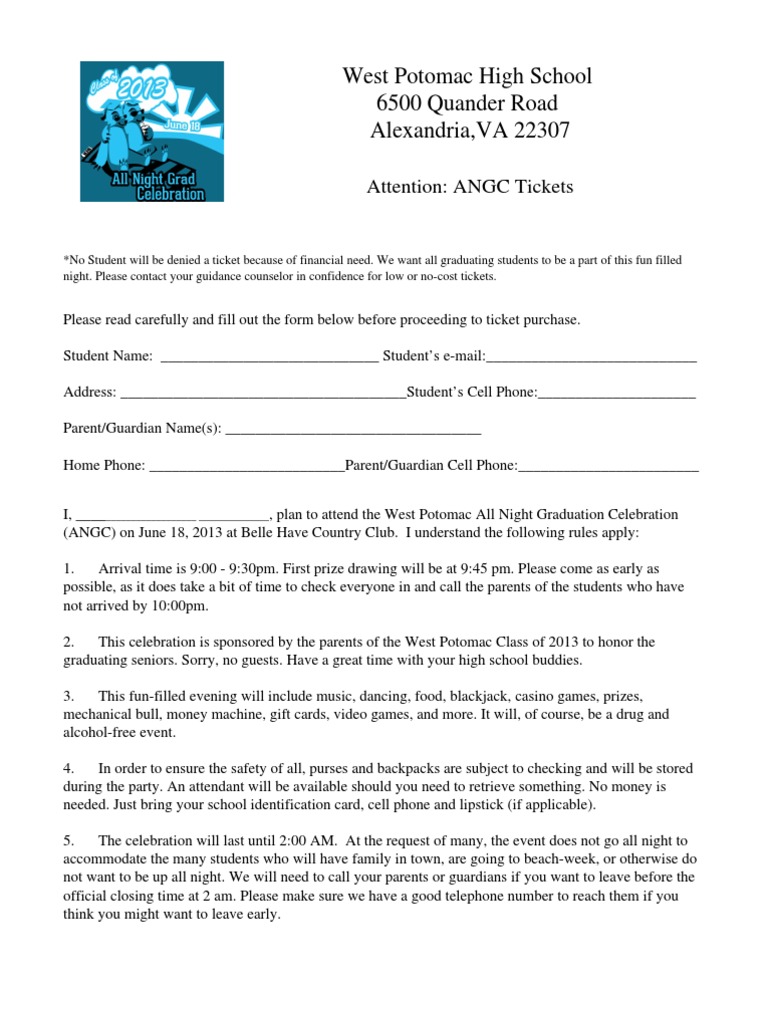 Angc Contract 2013 Final | PDF | Ticket (Admission) | Business