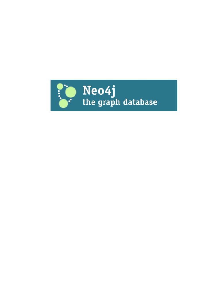 Neo4j Manual PDF | PDF | Scalability | Databases