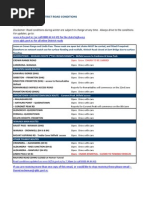 Sunbeam Timetable | PDF