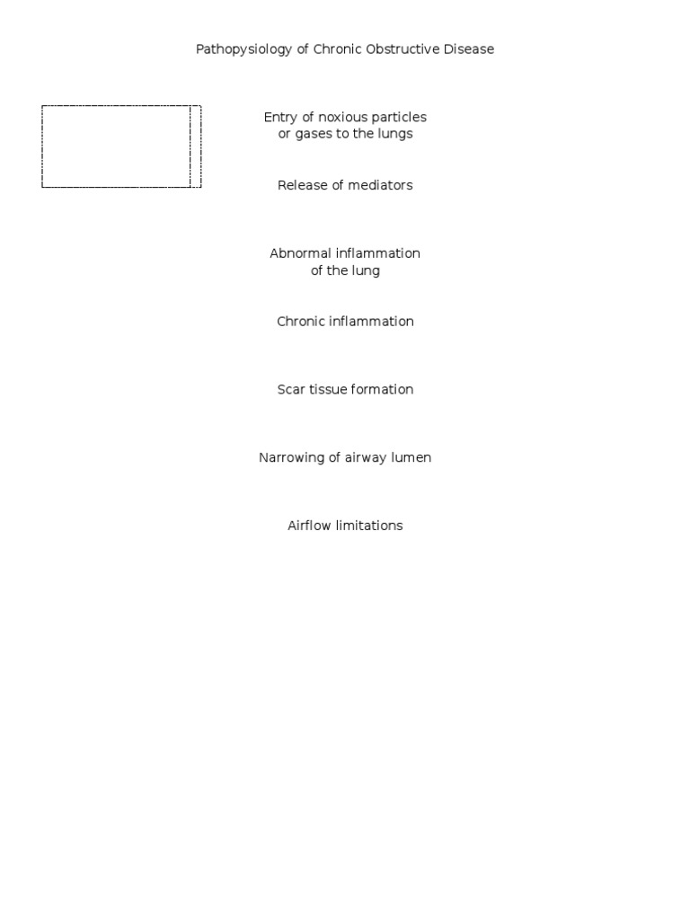 COPD Pathophysiology Overview | PDF