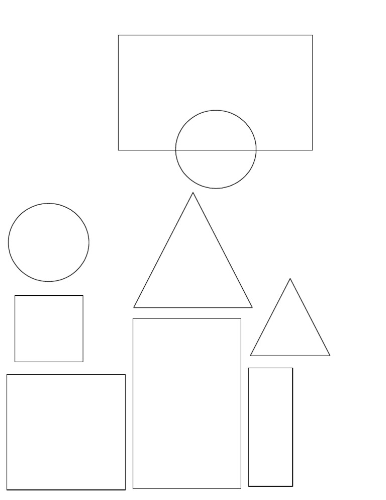 Shape Templates Castle | PDF