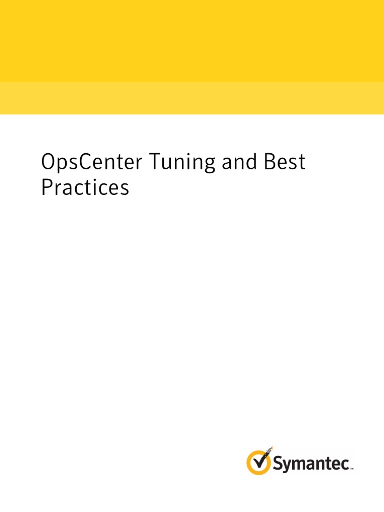 OpsCenter Best Practices Guide | PDF | Backup | Databases