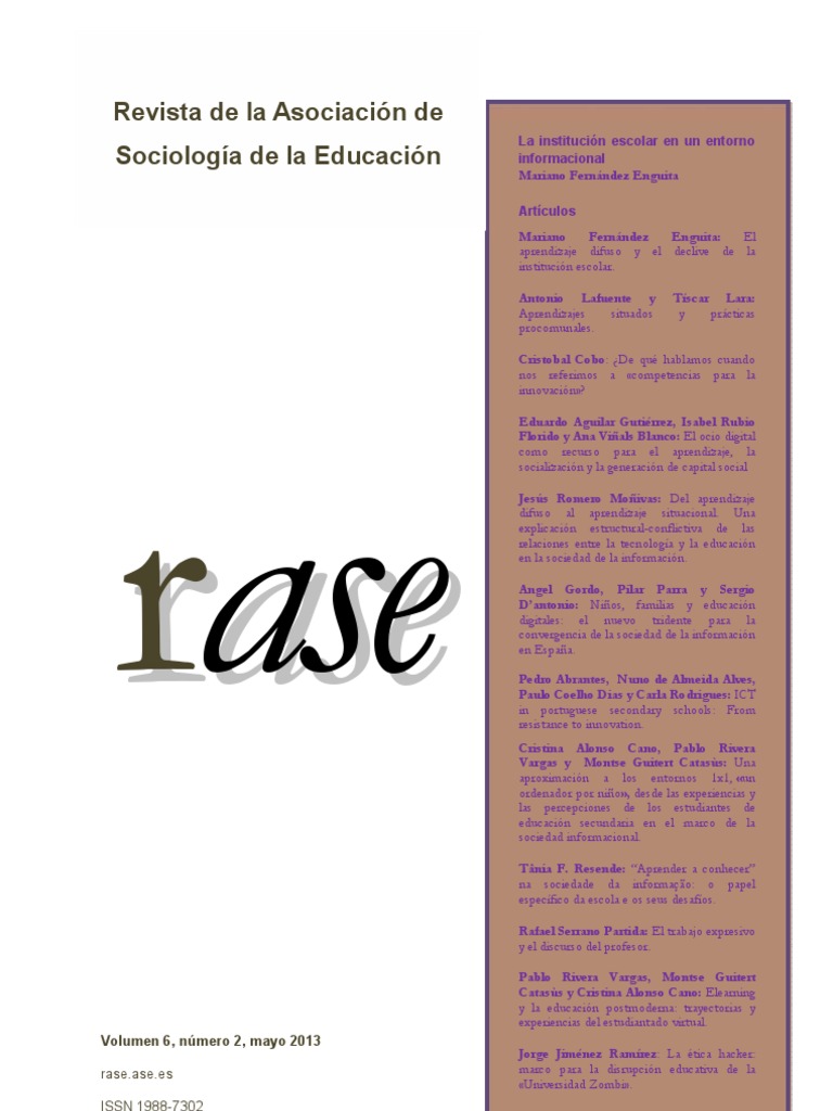 Rase 06 2 PDF | PDF | Aprendizaje | Plan de estudios