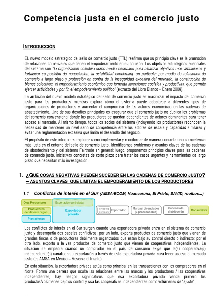 Competencia Justa en El Comercio Justo PDF 2012 02-15-10!05!40 | PDF ...